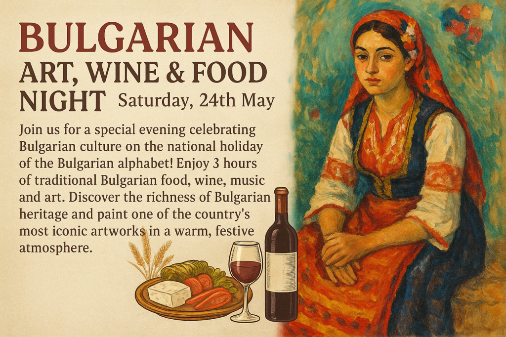 Bulgarian Art Event - 24.05.25 - Atelier Bonjour